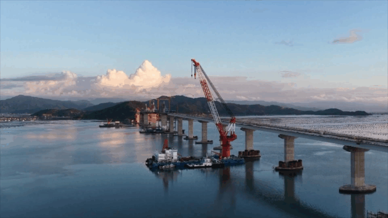 New Super Bridge in Fujian Connects Provinces Ahead of Year-End ...