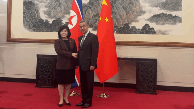 Wang Yi Hosts DPRK Foreign Minister Choe Son Hui for Talks in Beijing ...