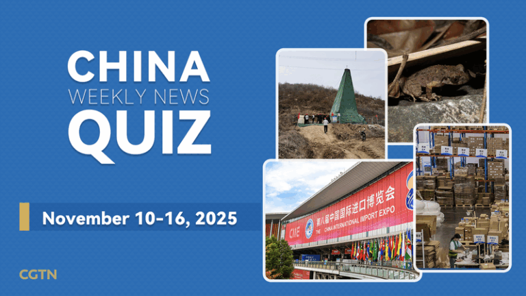 Test Your China IQ: Weekly News Quiz (Nov 10-16, 2025) - My Global News ...