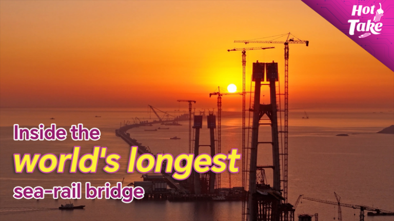Inside the World’s Longest Cross-Sea High-Speed Railway Bridge - My ...